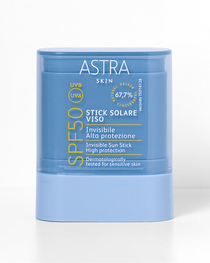 SPF50 STICK SOLARE VISO - Astra Skin: Alta Protezione | Astra Make-Up